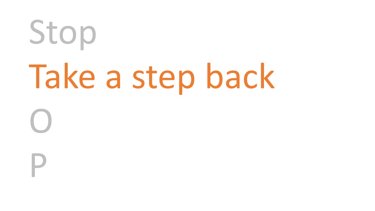 STOP Skill – Dialectical Behavior Therapy (DBT) Tools | Home Base