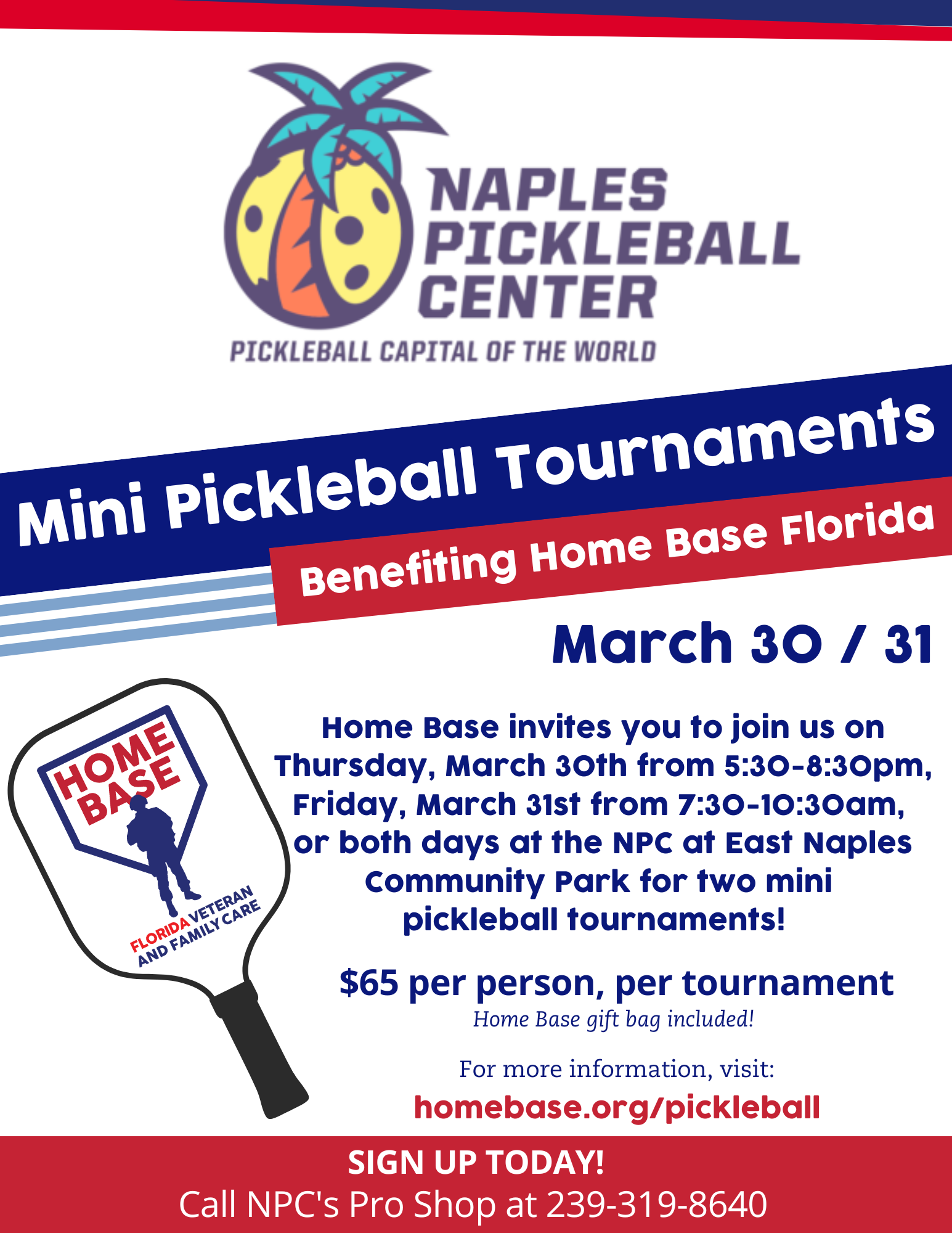 Home Base Florida Mini Pickleball Tournaments | Home Base
