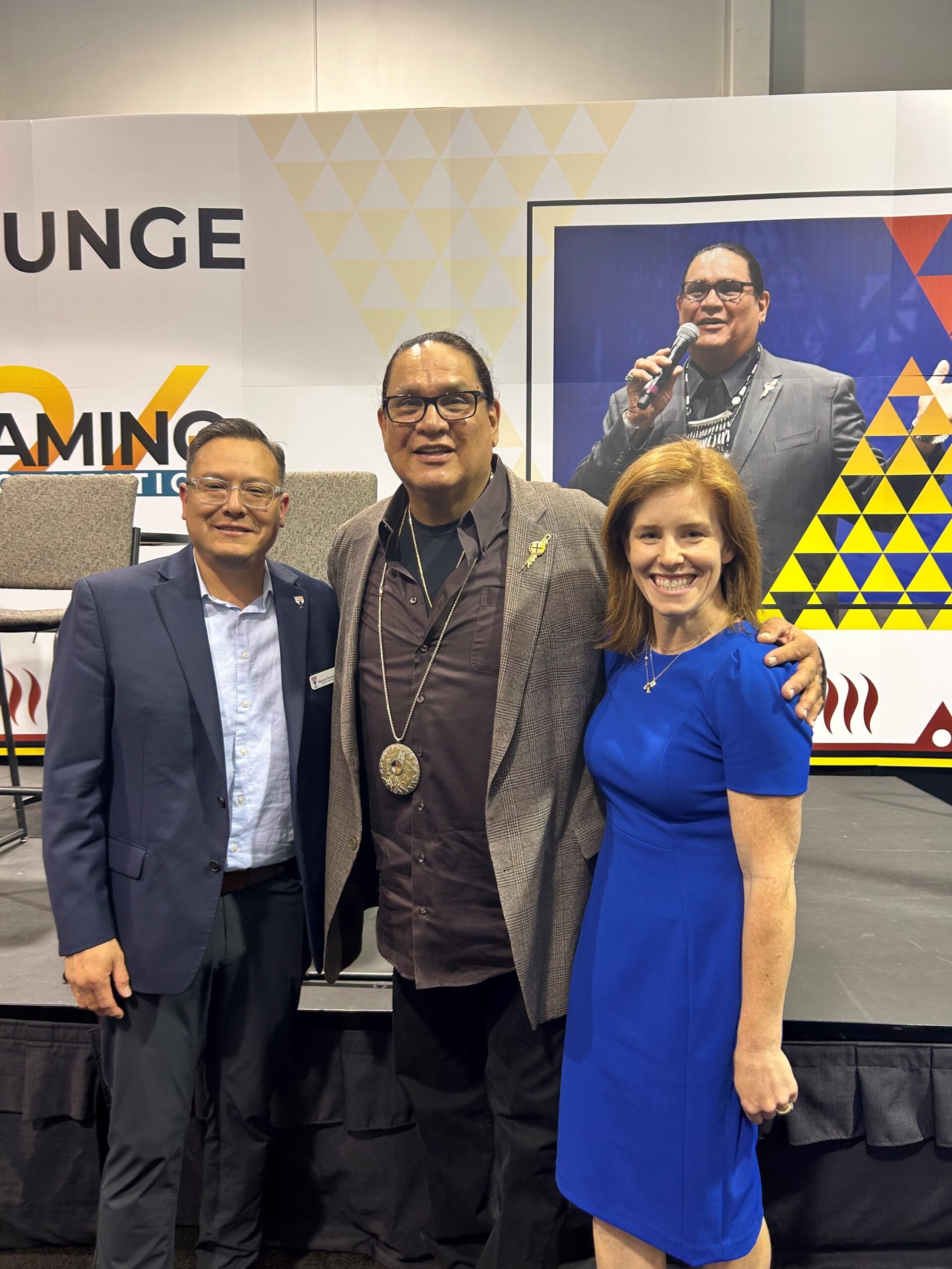 Home Base presents to Veterans at the Indian Gaming Association’s Indian Gaming Tradeshow and ...