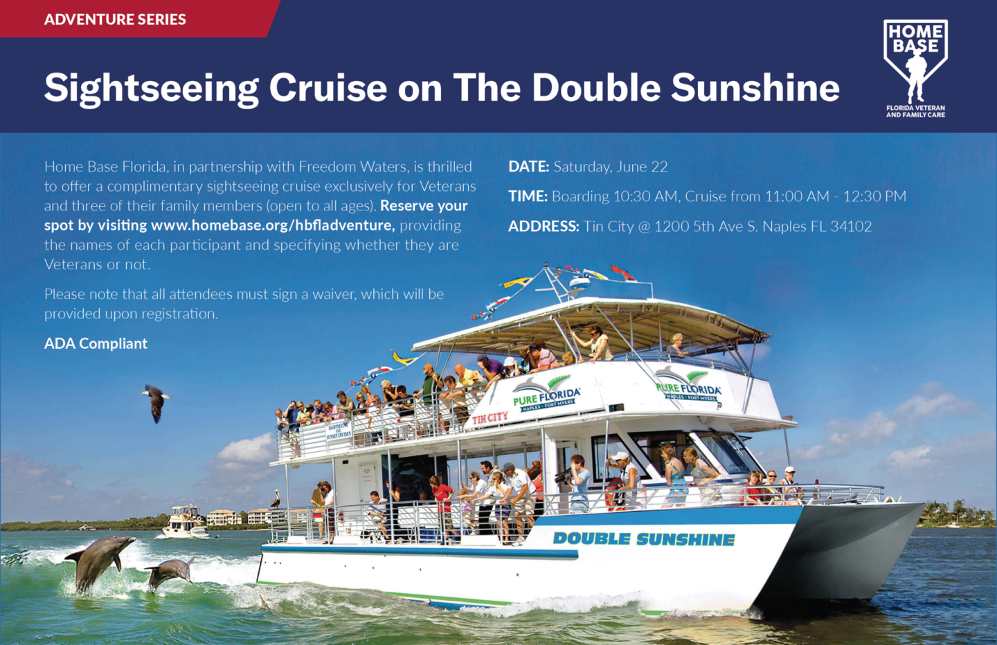 Home Base Florida Adventure Series: Freedom Waters Boat Tour | Home Base